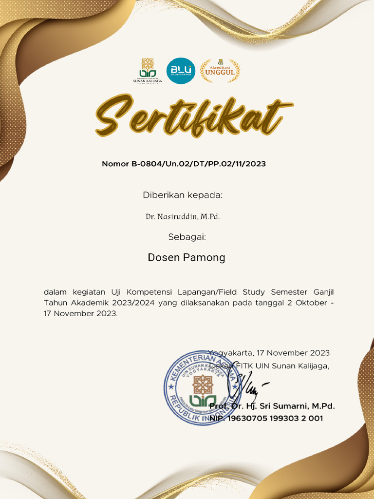 Dr. Nasiruddin, M.Pd. | PDF