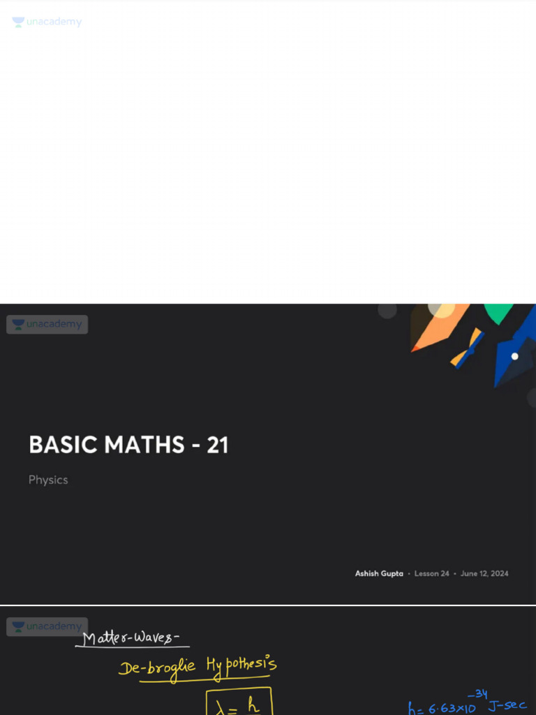 Modern Physics Lec 11 | PDF