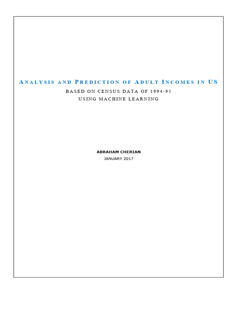 Paper On Machine Learning For Kaggle | PDF | Receiver Operating ...