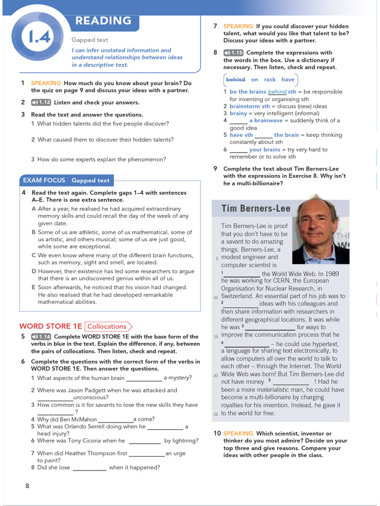 Focus 4 Students Book-8-9 | PDF | World Wide Web | Internet & Web