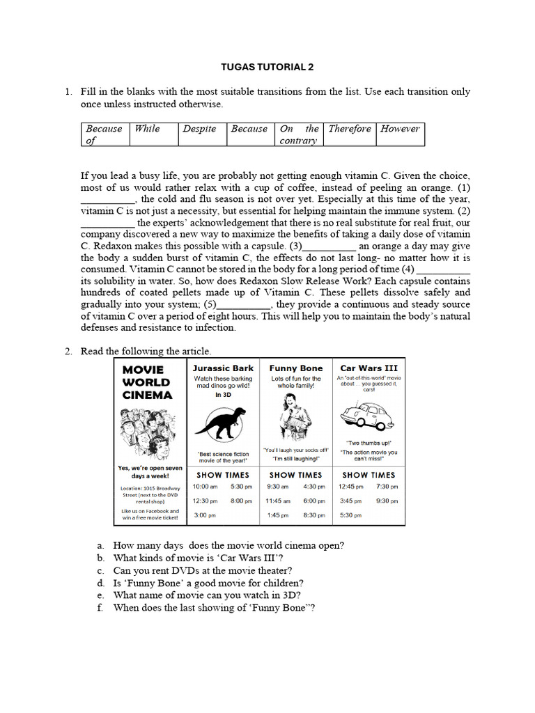 Tugas Tutorial 2 | PDF
