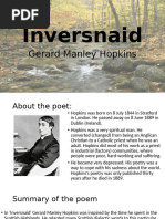 Inversnaid Poem Analysis & Glossary | PDF | Poetry | Classics