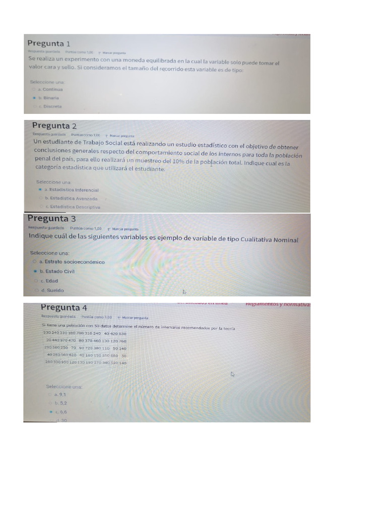 Estadistica Prueba 1 | PDF