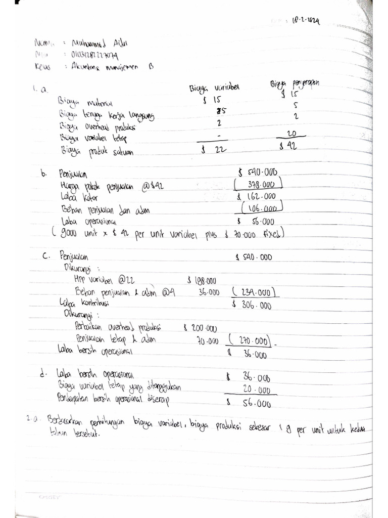 Muhammad Aidil (01031282227074) - Tugas 2 | PDF