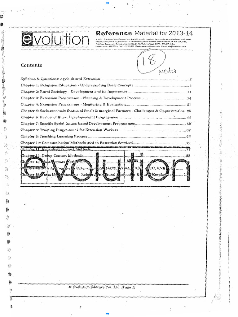 Agri Extension | PDF