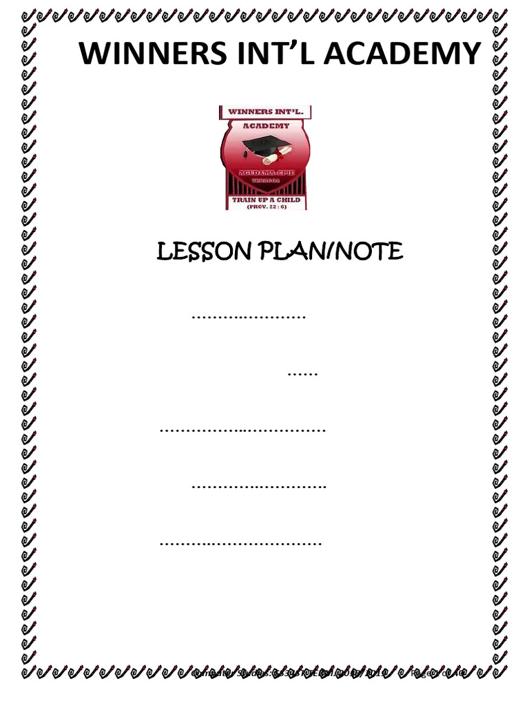 SS3 LESSON NOTE 2018 2019 Ist Term Week 1-10 | PDF | World Wide Web | Internet & Web