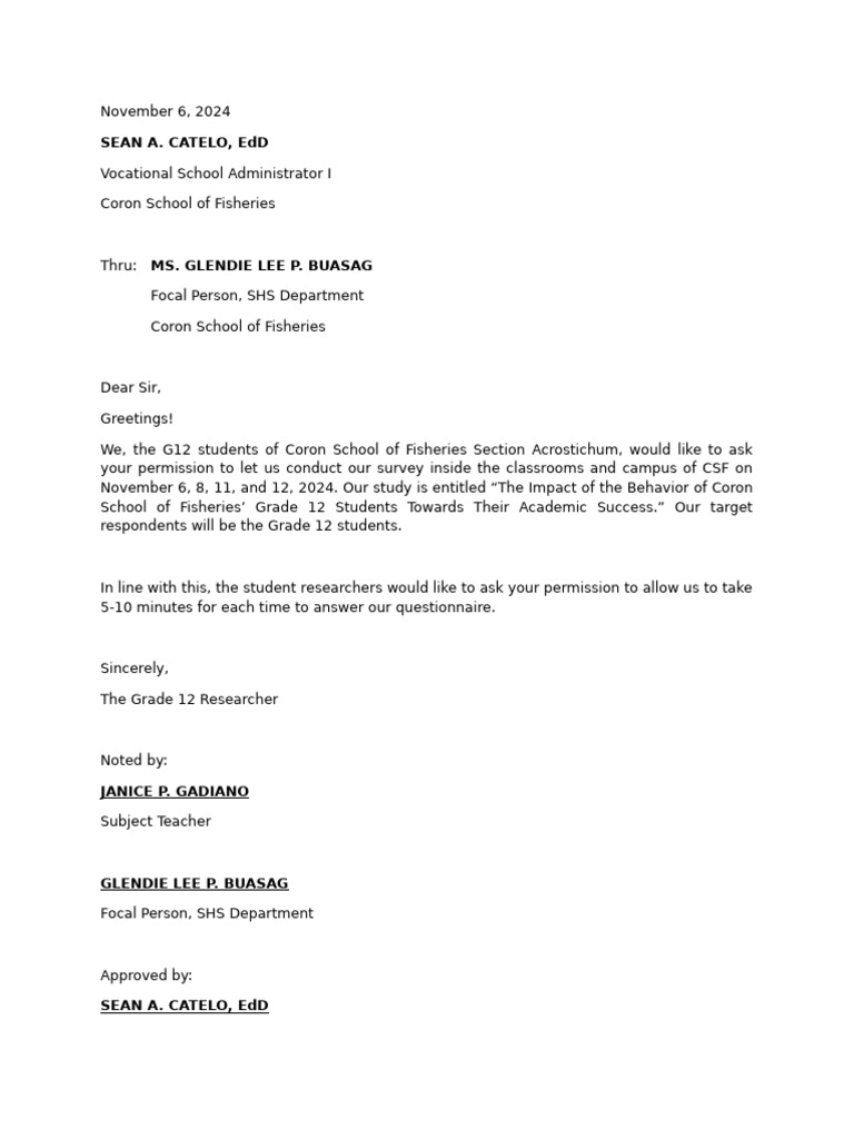 Letter Sa Mga Kupal | PDF