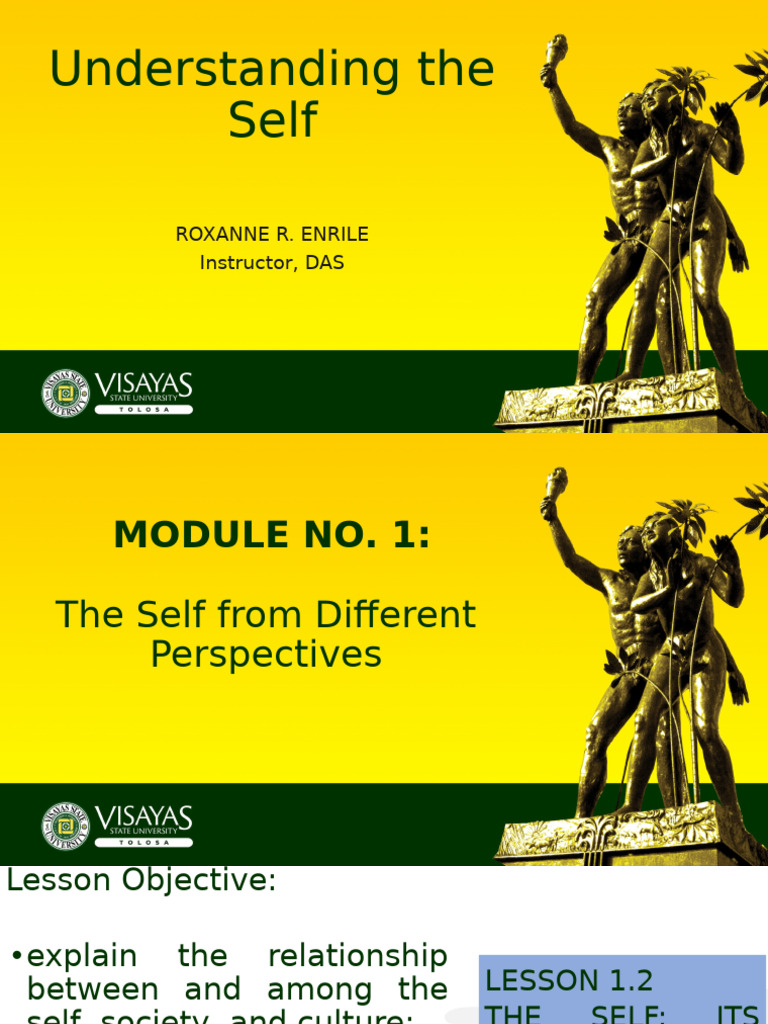 The Self: Society and Culture's Impact | PDF | Self | Society