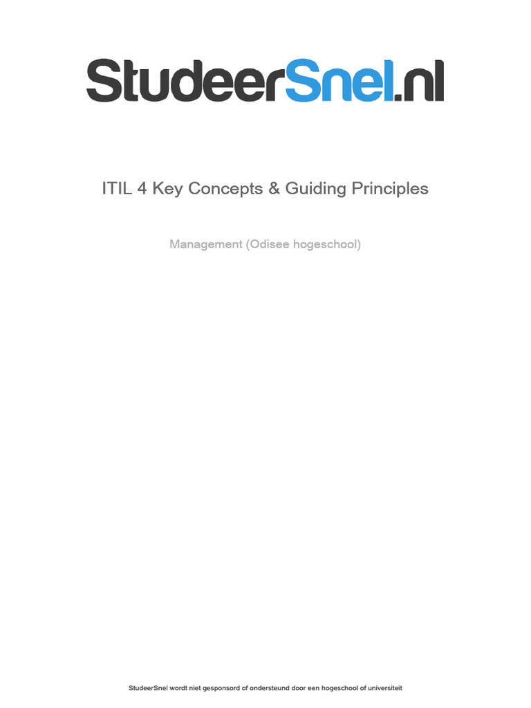 Samenvatting 1 | PDF