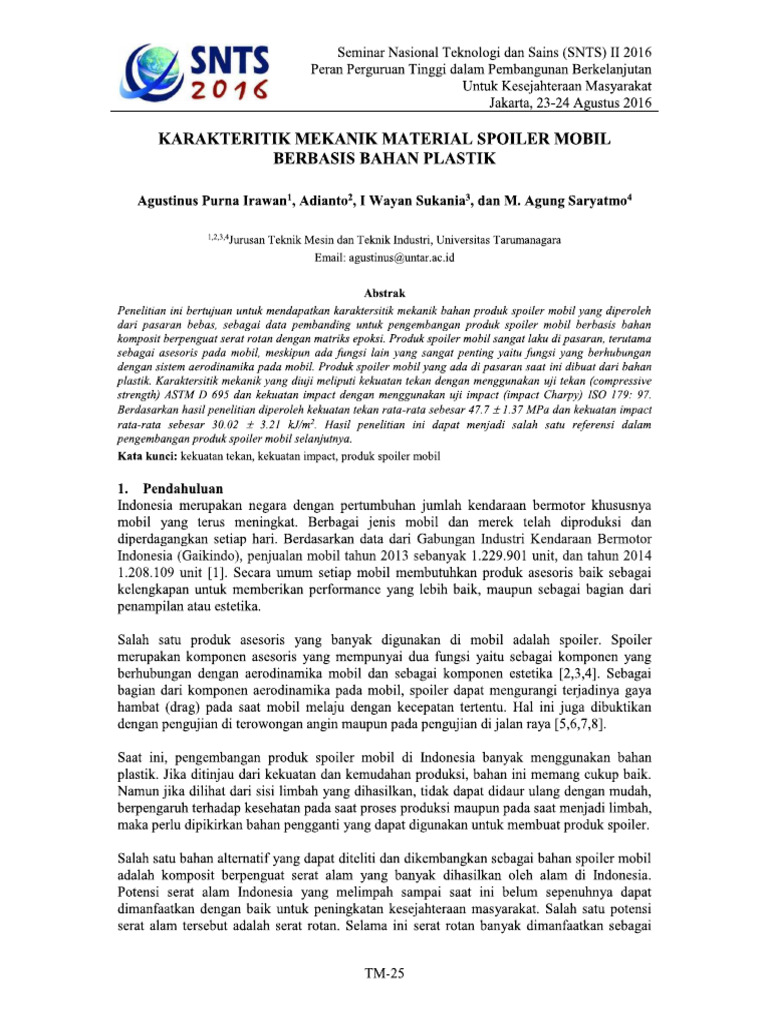 Karakterisasi Komposit Berpenguat Serat | PDF