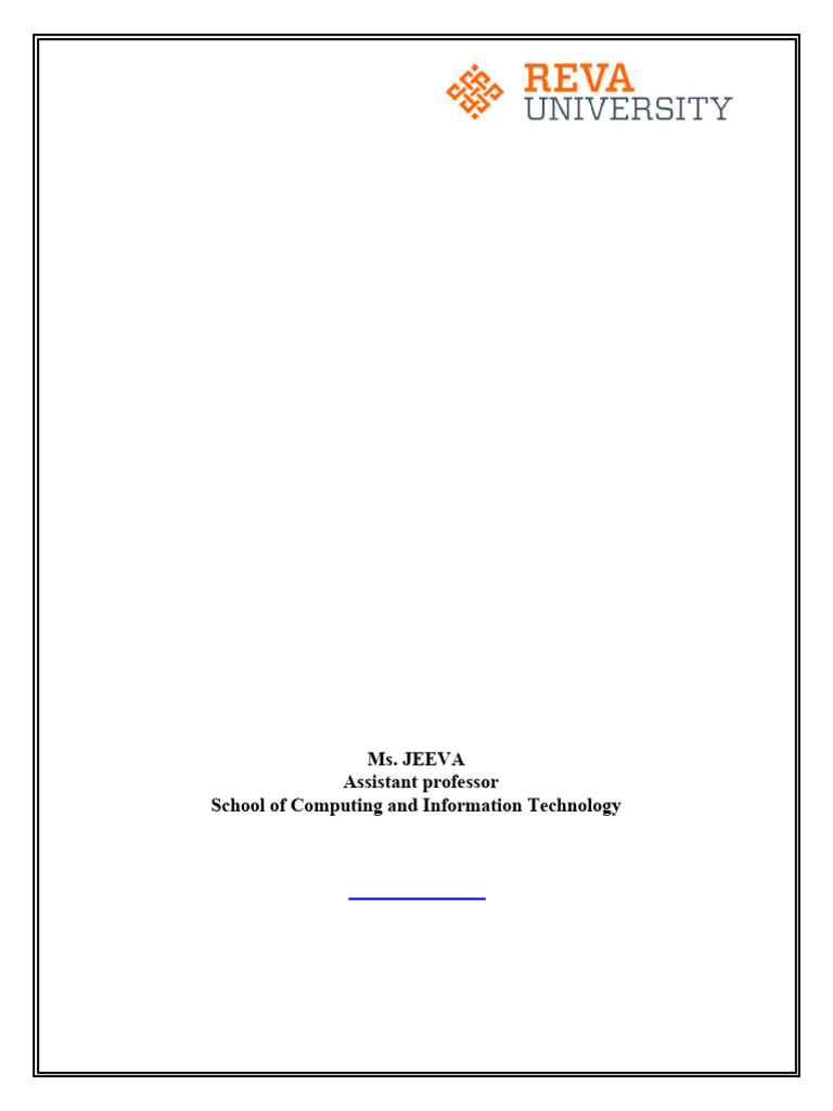 Major Project Phase-I Report: School of Computing and Information Technology | PDF | Machine ...