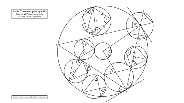 Circle Theorems Pile Up 10 | PDF