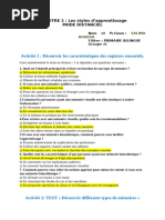 The VARK Questionnaire French | PDF | Internet | Internet et Web