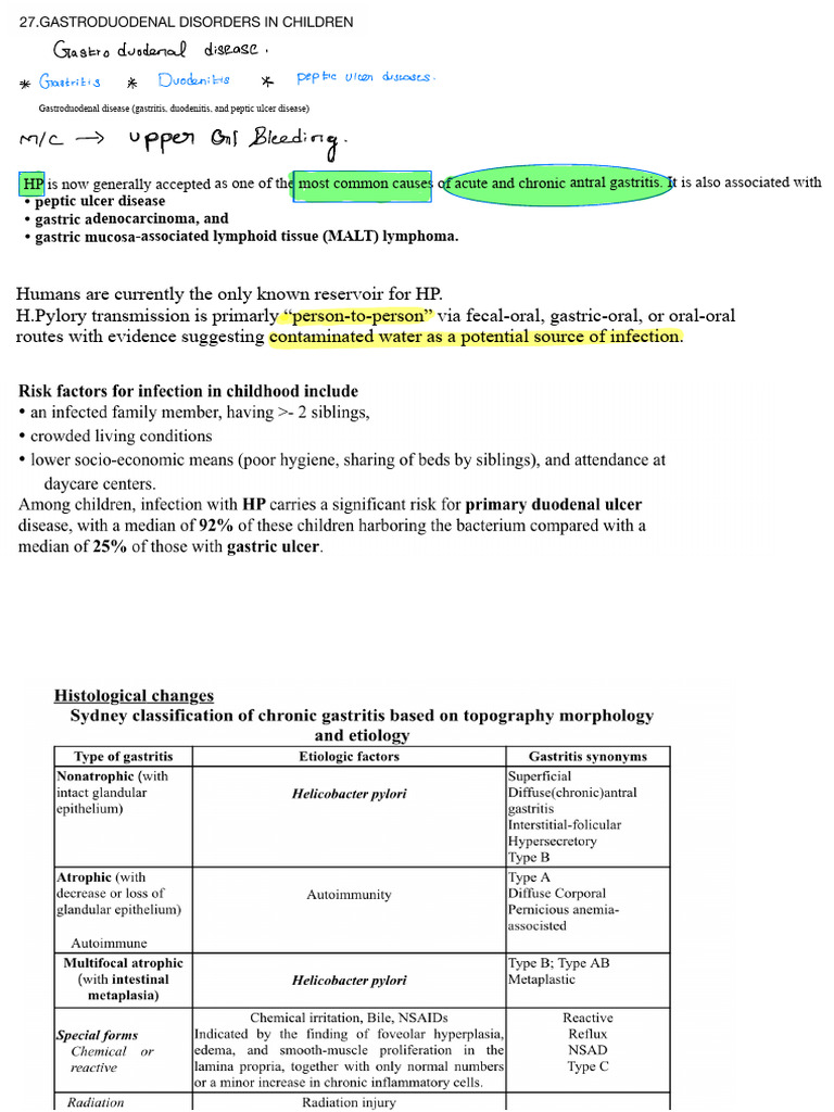 Gi Disease in Children | PDF