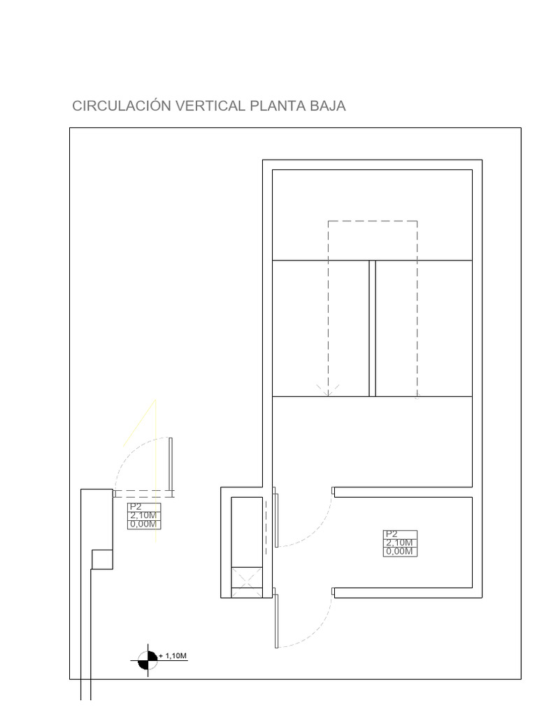 Circulacion Vertical Planta Baja | PDF