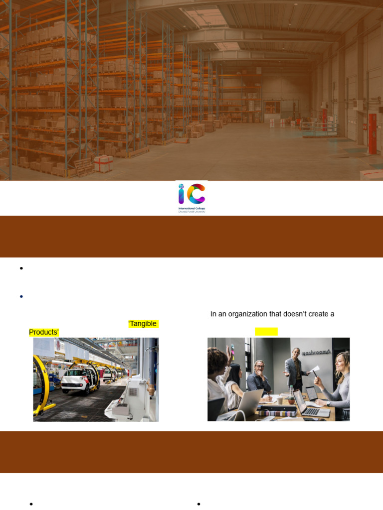 Introduction to Operations Management | PDF | Supply Chain | Goods