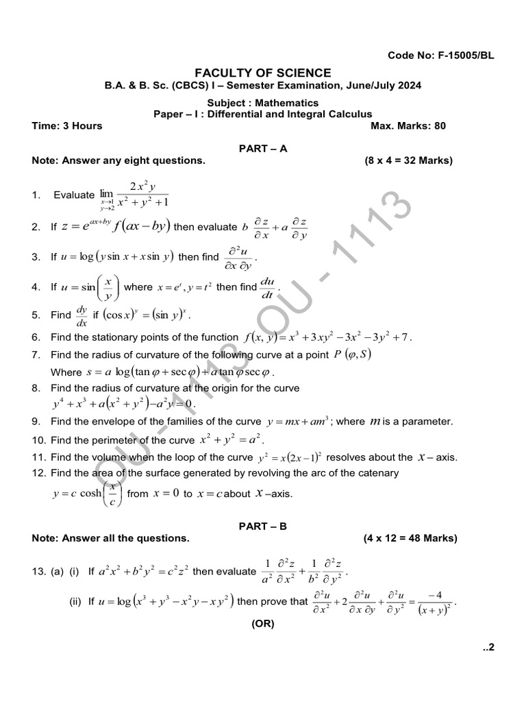 Differential & Integral Calculus | PDF | Geometry | Analytic Geometry