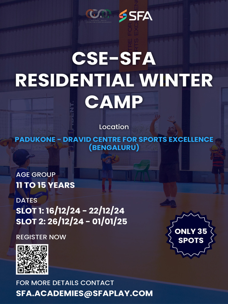 Cse Sfa Winter Camp Brochure | PDF | Sports