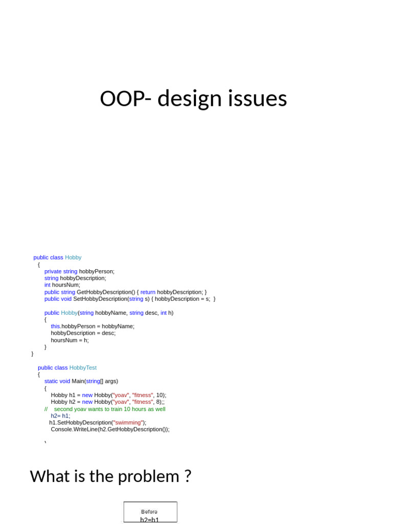 OOP Second | PDF | Teaching Methods & Materials