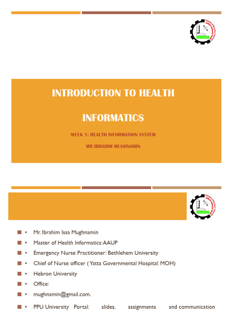 Health Informatics Overview and Benefits | PDF | Health Informatics ...