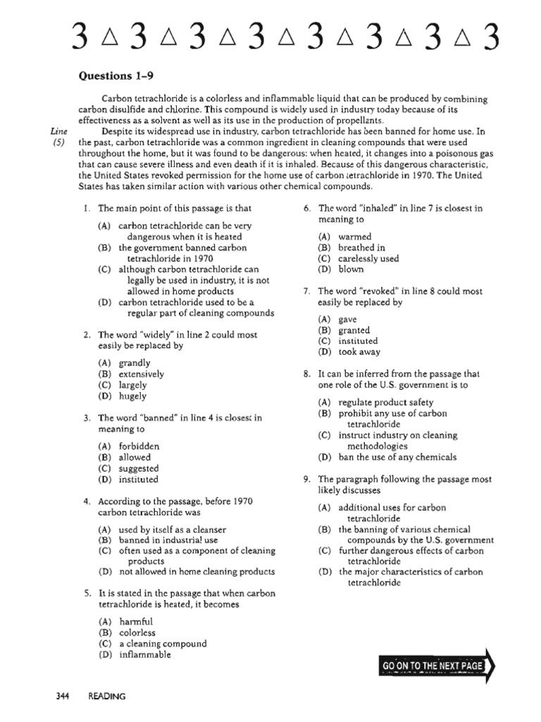 Reading Exercise | PDF