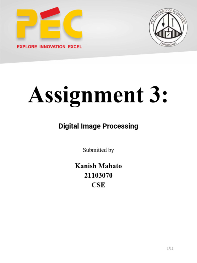 Assign 3 | PDF | Data Compression | Digital Signal Processing