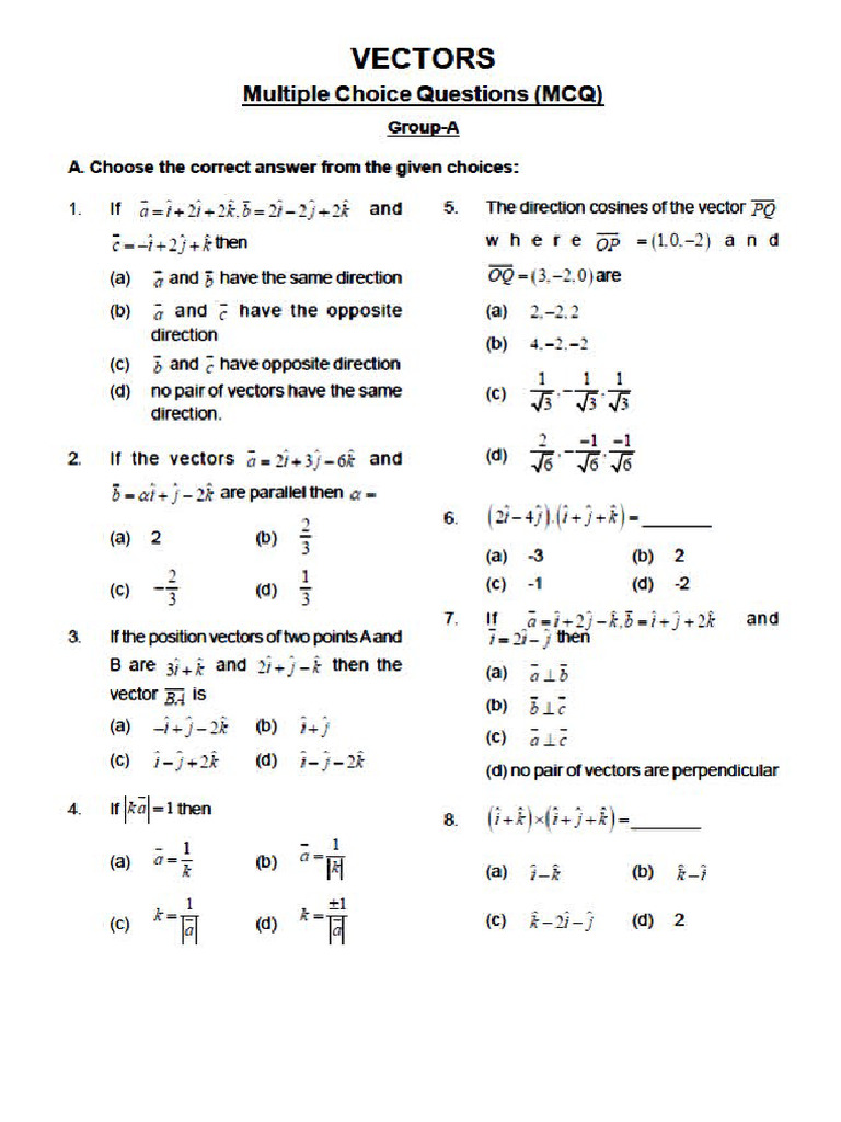 Vector | PDF