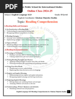 BTEC Command Words Explained | PDF | Reason | Argument