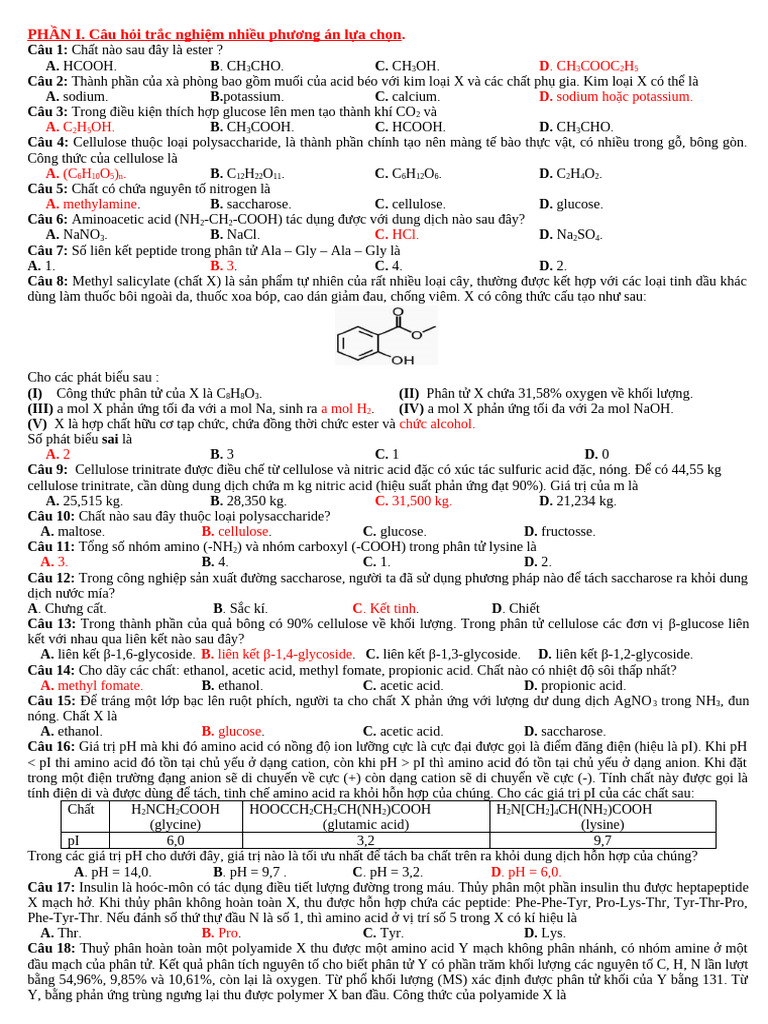 Ôn Thi Gki k12-Đề 1 | PDF