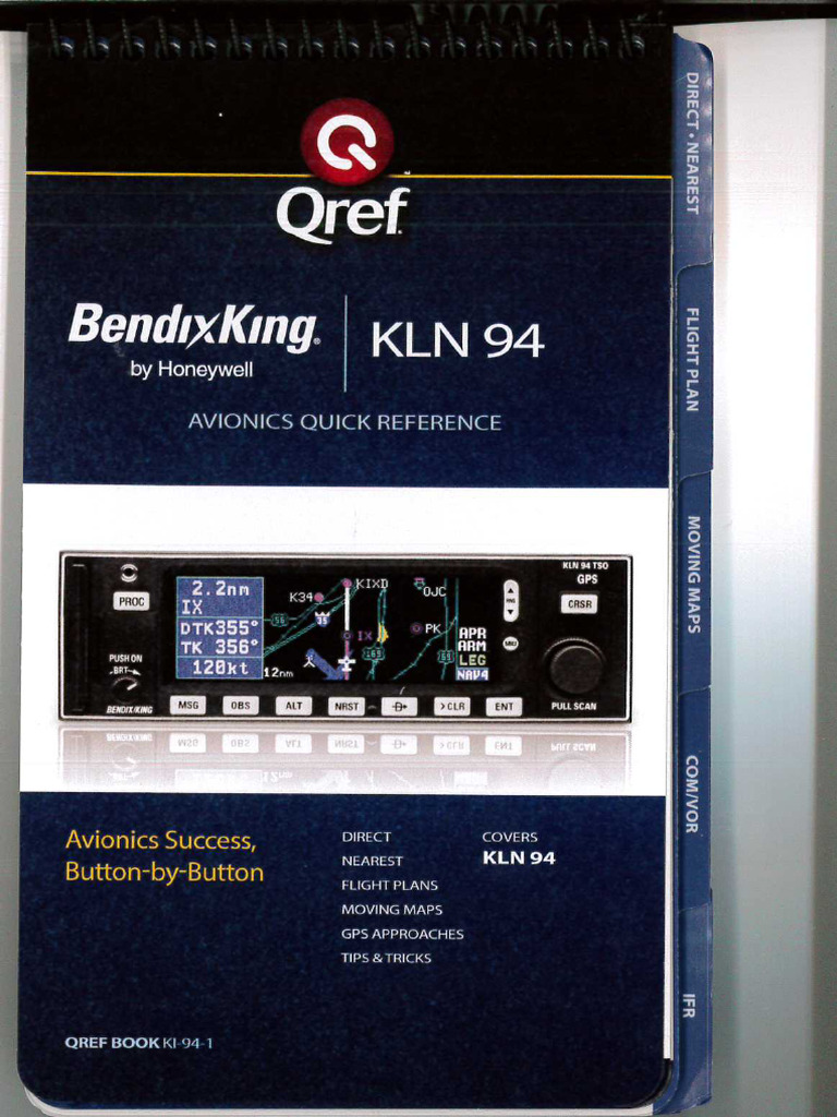KLN-94 (Quick Reference) | PDF