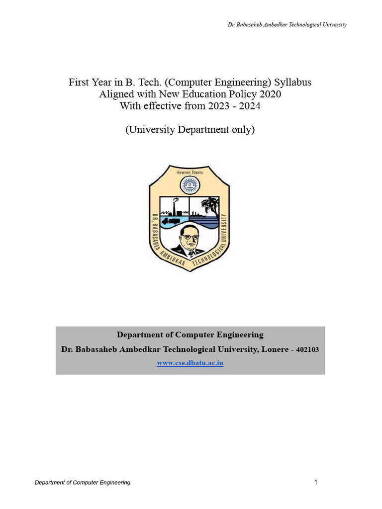 First Year Computer Engg. 1 | PDF | Regression Analysis | Eigenvalues ...