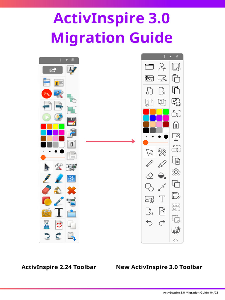 ActivInspire 3.0 Migration Guide | PDF | Software | Computing