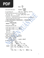 Tổng hợp công thức đạo hàm đầy đủ | PDF