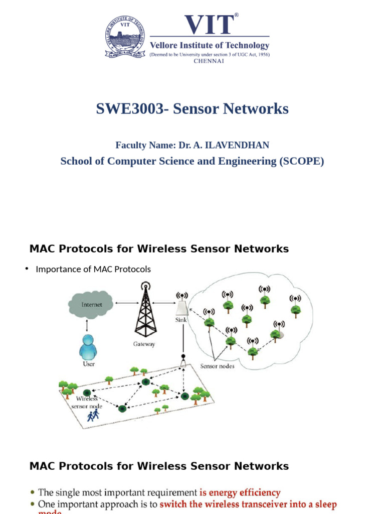 MAC Protocols in Sensor Networks | PDF