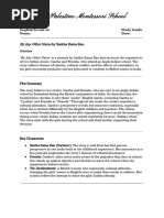 Monkey's Paw Plot Diagram | PDF