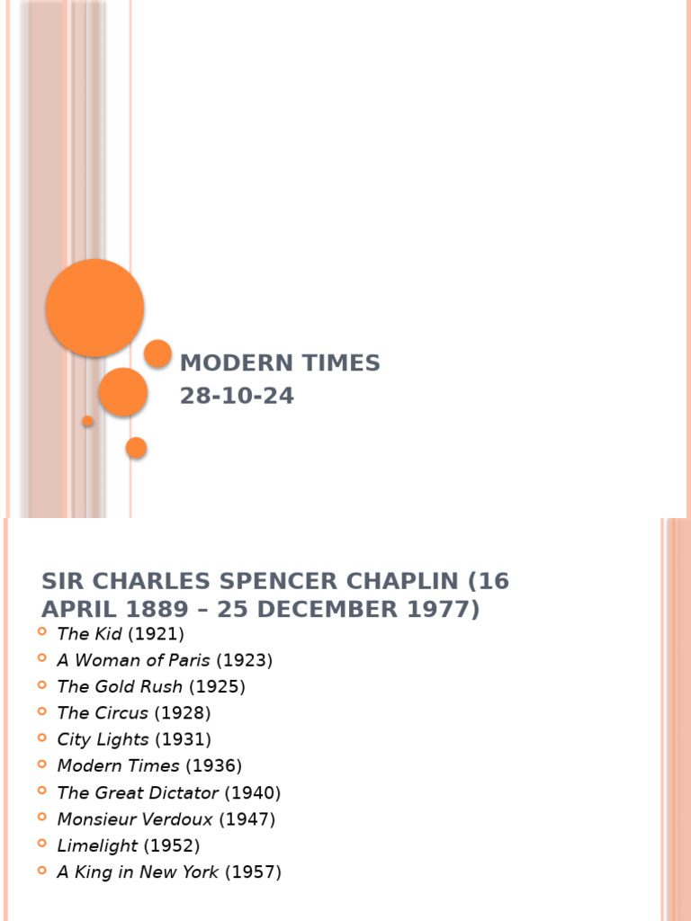 Modern Times. | PDF | Young Adult