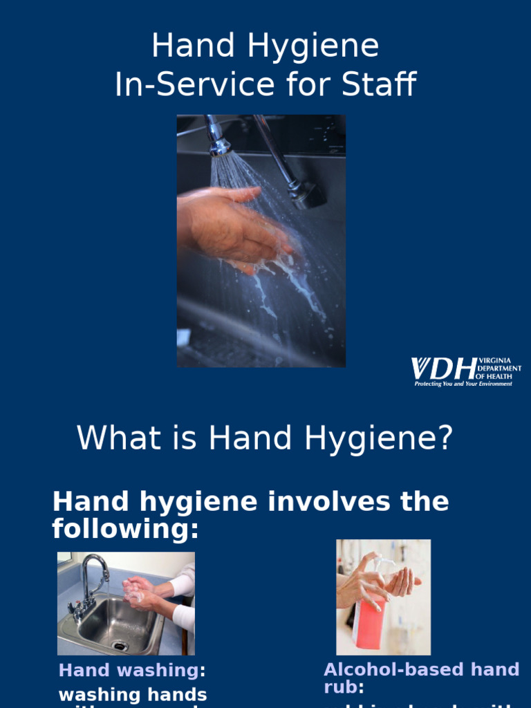 Hand Hygiene in Service General | PDF | Hand Washing | Hygiene