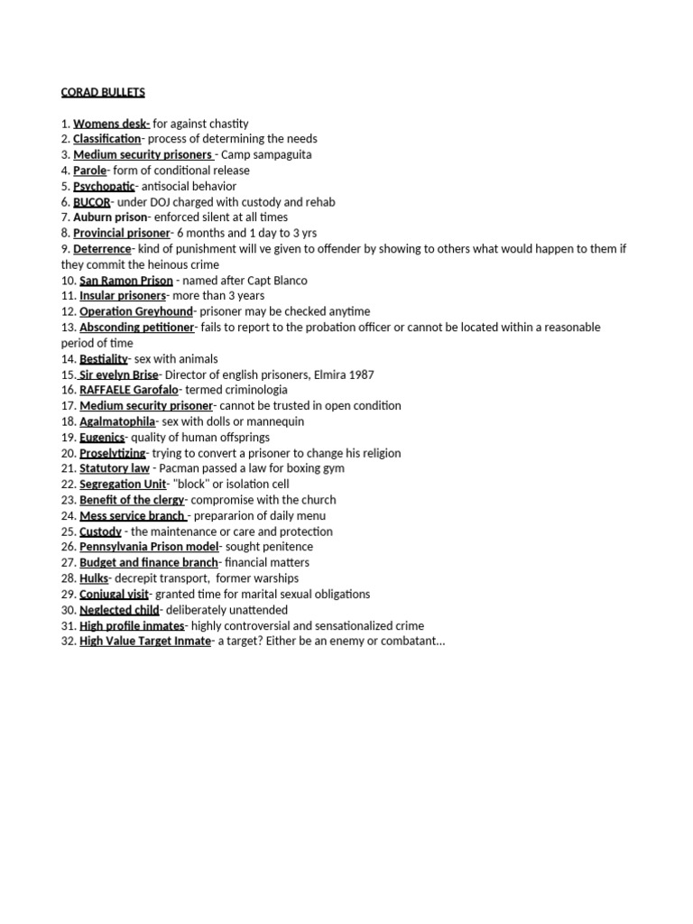 Terminologies | PDF | Science & Mathematics | Mystery, Thriller & Crime Fiction