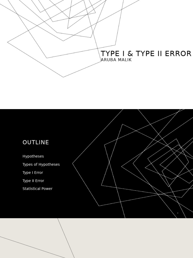 Statistical Errors Explained | PDF | Statistical Significance | Type I ...