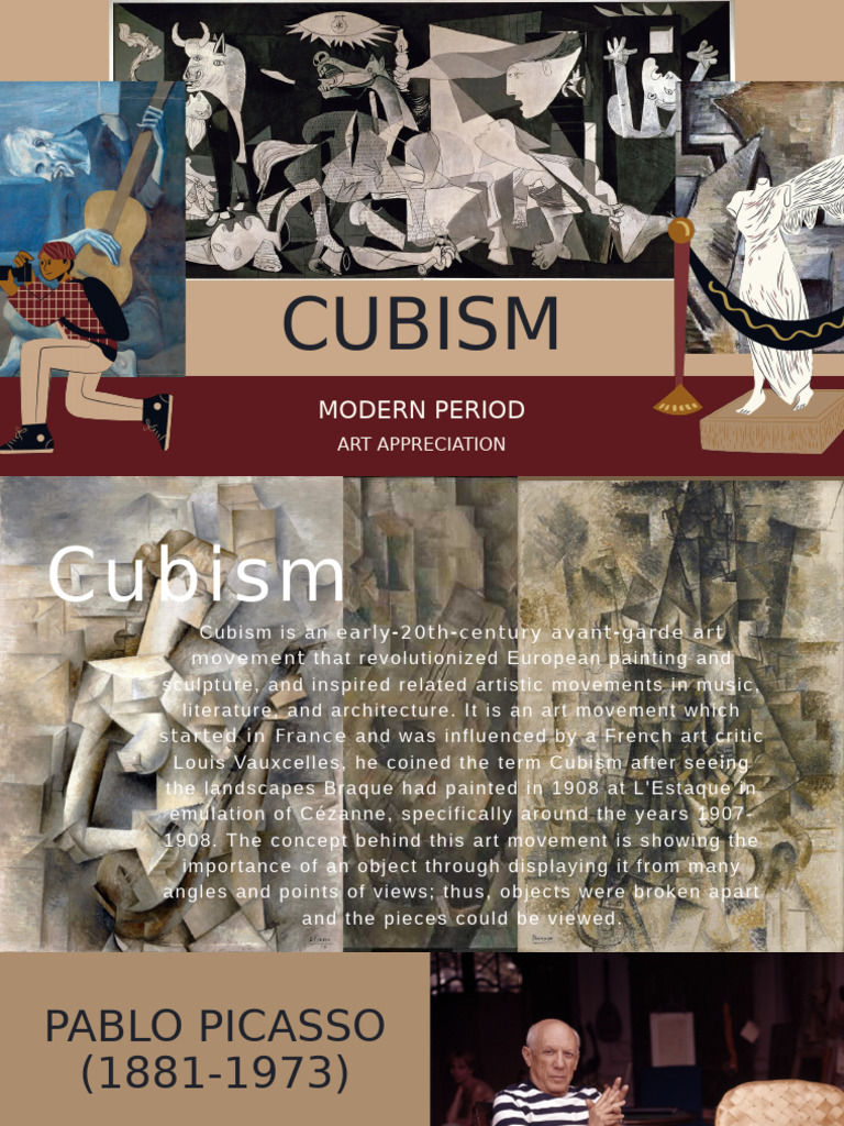Cubism - Art Appreciation | PDF | Cubism | Pablo Picasso