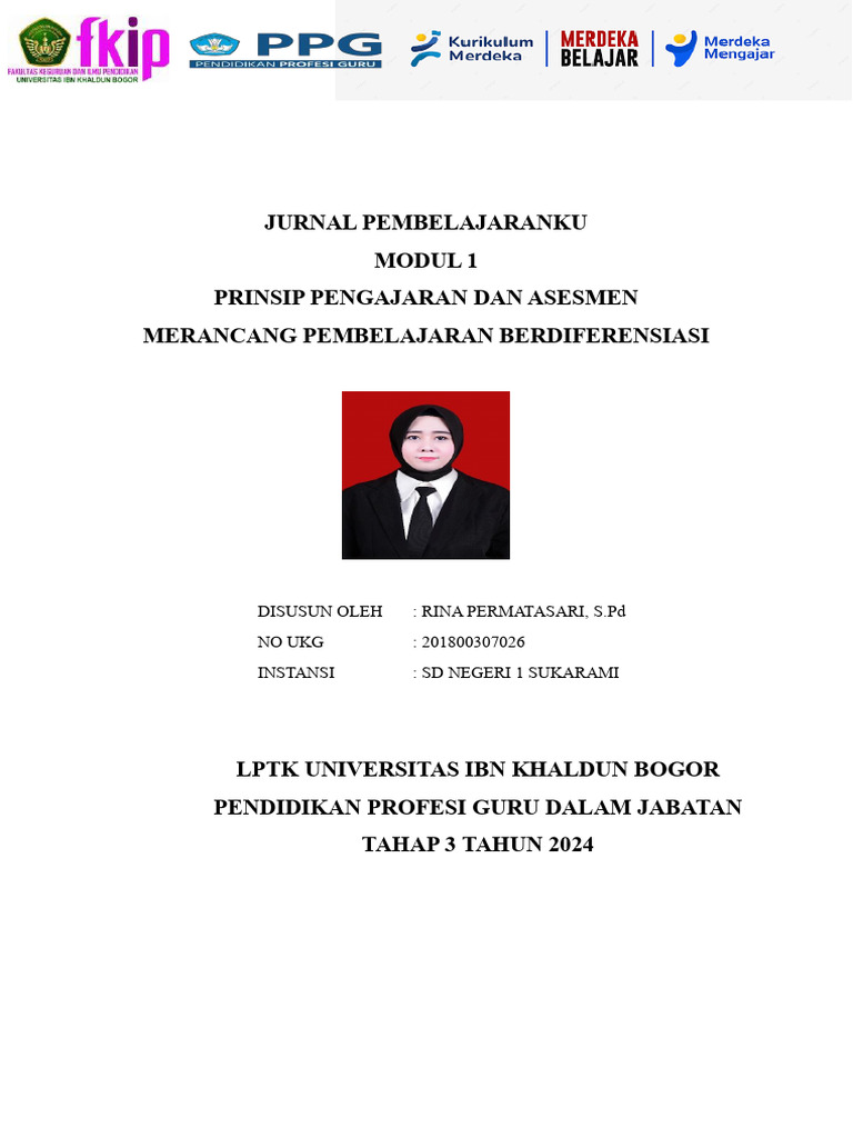 Jurnal Pembelajaranku | PDF