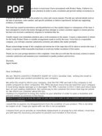 Green Deal Complaint Deadlock Letter | PDF