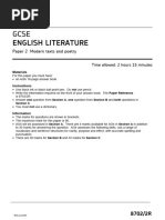 AQA Maths Paper 1 Mark Scheme Nov 2023 | PDF