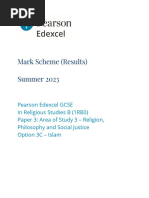 Eduqas Re Gcse Past Paper | PDF | Ordination | Bhikkhu