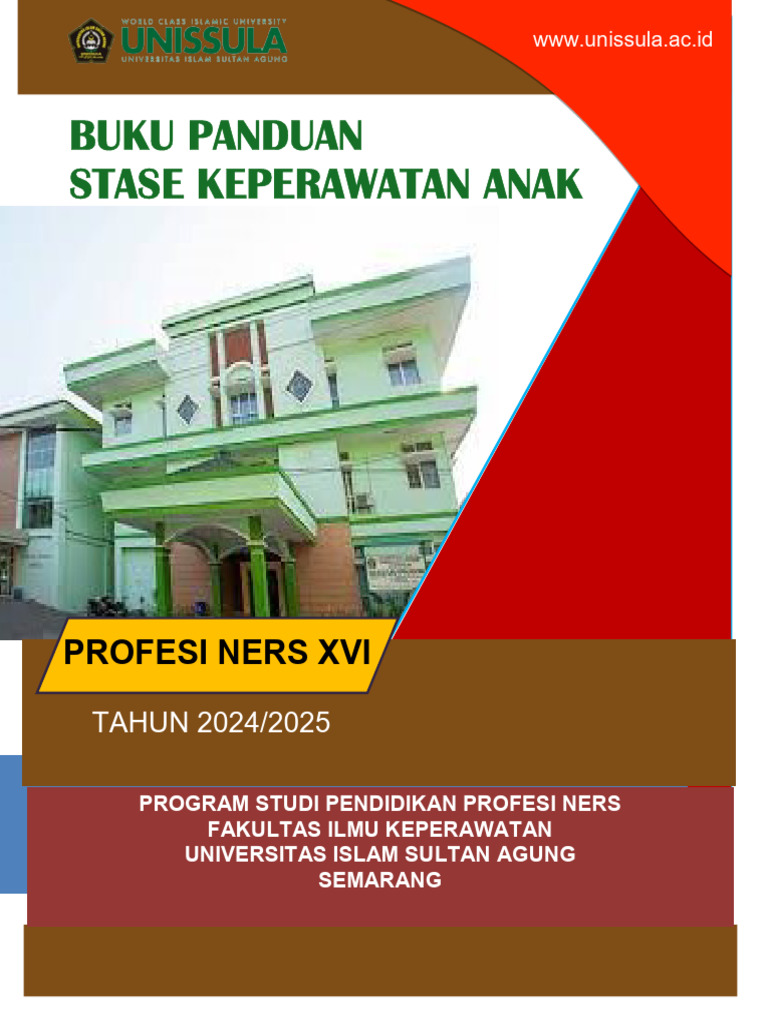 Buku Panduan Kep - Anak Profesi Ners Xvi - 2024 - Reguler | PDF