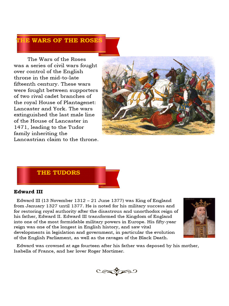 The Wars of the Roses | PDF | Wars Of The Roses | House Of Lancaster
