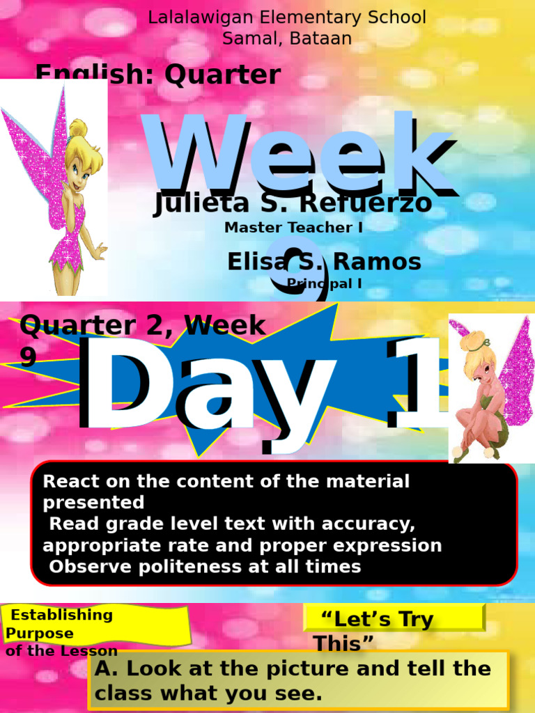 Grade 6 English Q2 Week 9 Activities | PDF | Grammar | Linguistics