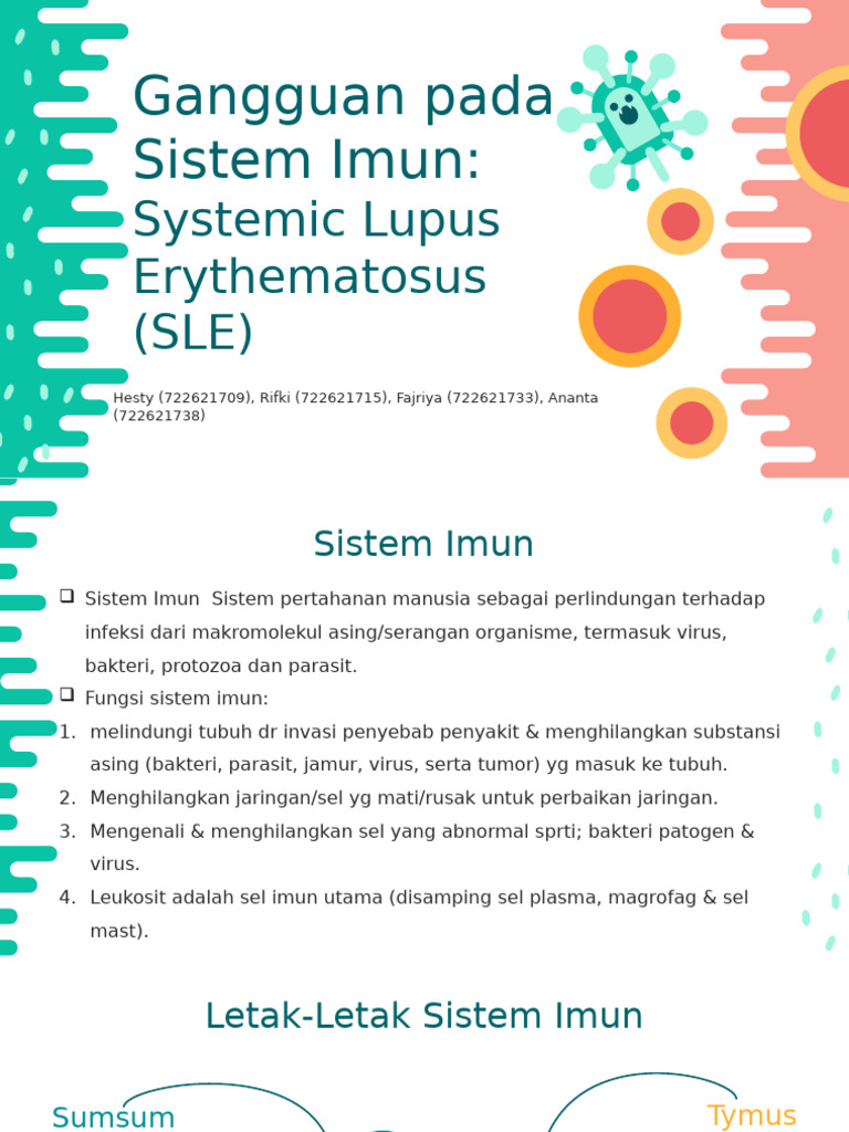 Systemic Lupus Erythematosus (Sle) | PDF