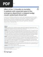 Hour 1 Bundle | PDF | Sepsis | Medical Specialties