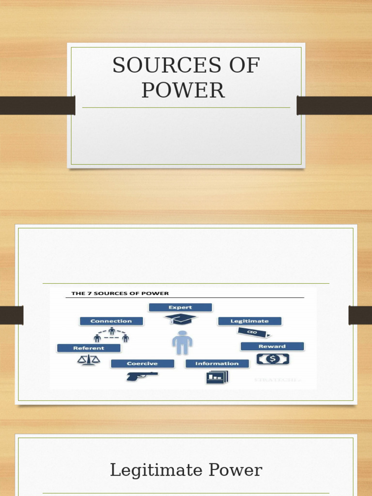 Sources of Power | PDF